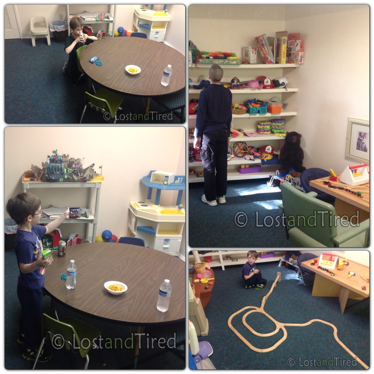 Pictures from Tuesday's Therapy - The Autism Dad