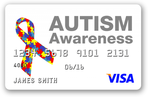 #Autism Awareness Prepaid VISA Debit Cards: Get Yours Now - The Autism Dad