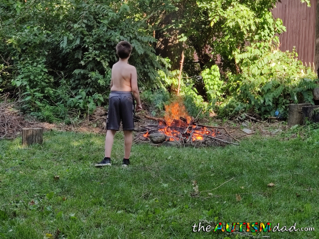 The house shook and the windows rattled